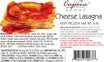 Lasagna - Cheese, 6 lbs. * STORE PICK UP OR LOCAL HOME DELIVERY ONLY ...